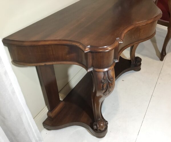 VICTORIAN MAHOGANY HALL TABLE - Islington Antiques and Interiors